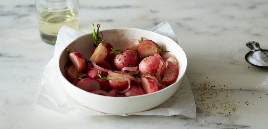 Honey and Butter Braised Radishes | Volpi Foods