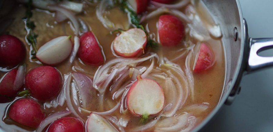 Honey and Butter Braised Radishes | Volpi Foods