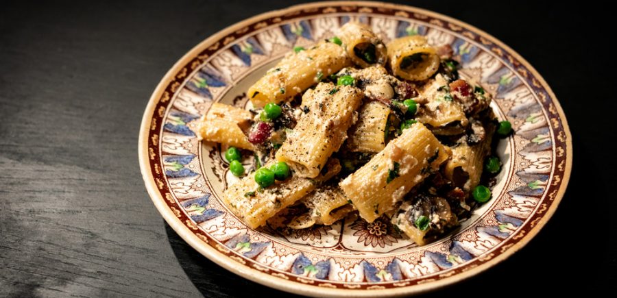 Rigatoni with Mushrooms and Pancetta | Volpi Foods