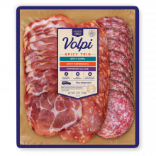 Spicy Sopressata 2.5 lb | Hot & Savory | Volpi Foods