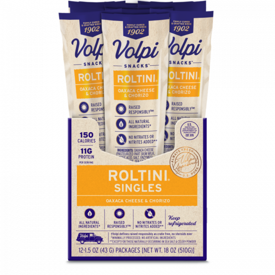 Roltini Singles with Mozzarella & Prosciutto (12pk) | Volpi Foods