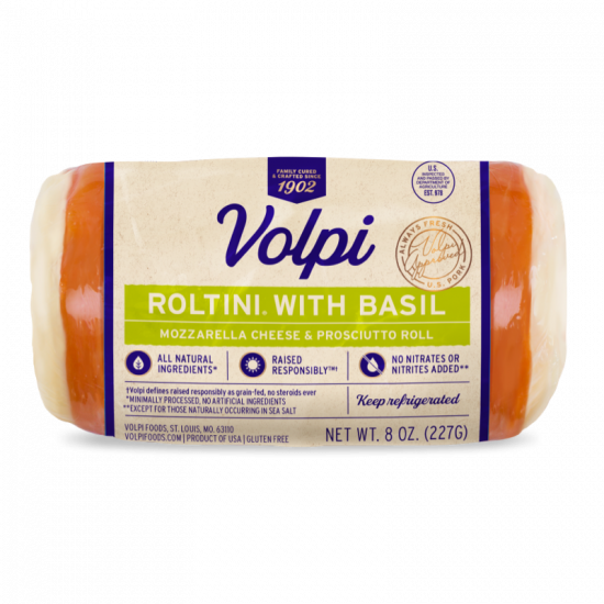 Roltini Singles with Mozzarella & Pepperoni (12pk) | Volpi Foods