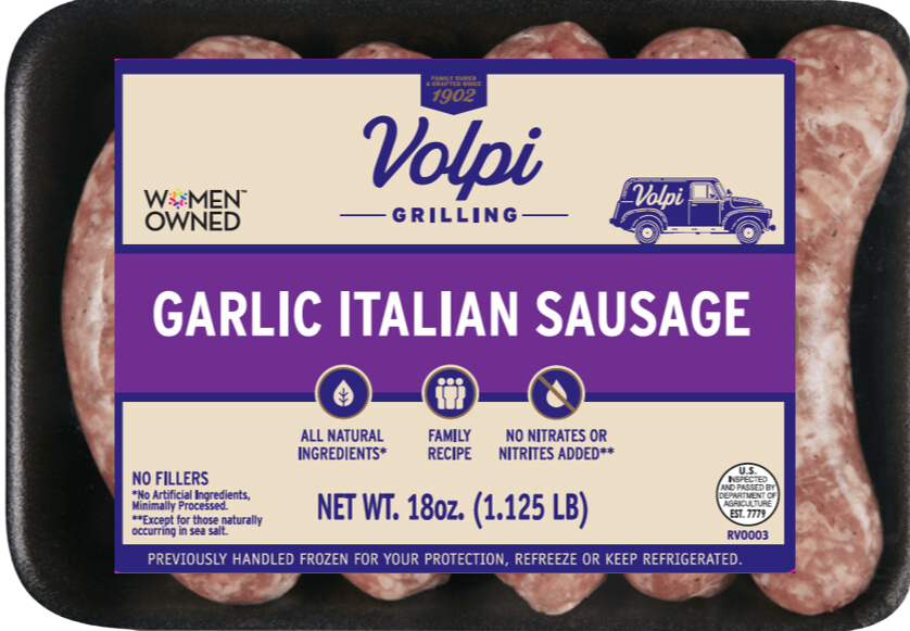 Garlic Italian Sausage – Volpi Foods